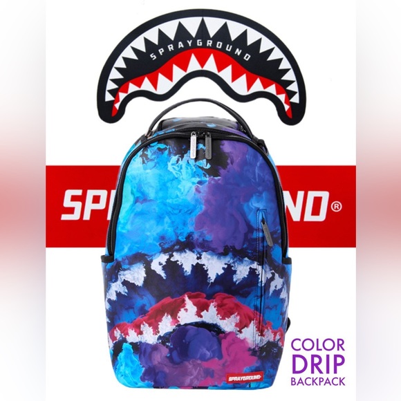 Sprayground | Bags | Color Drip Backpack | Poshmark